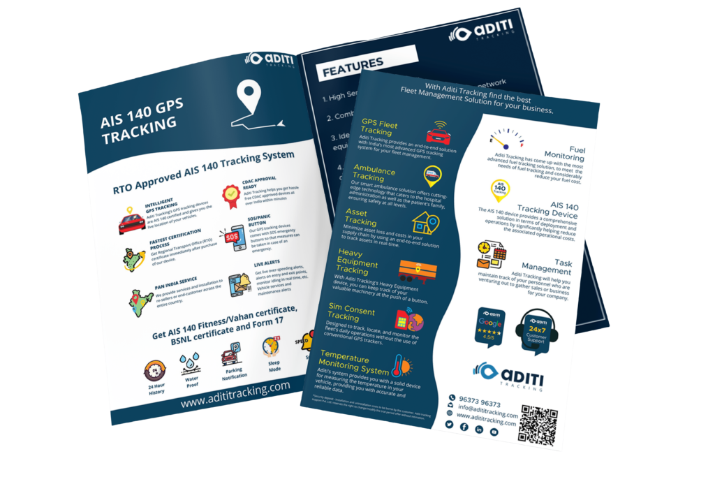 Buy RTO Approved AIS 140 GPS Vehicle Trackers at Best Price