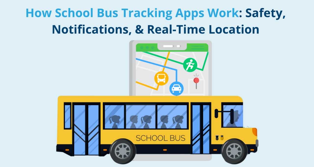 How School Bus Tracking Apps Work for Real-Time Safety